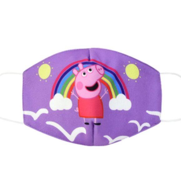 Peppa Pig | Accessories | 4 Pcs Pig Reusable Cotton Face Mask For Kids ...